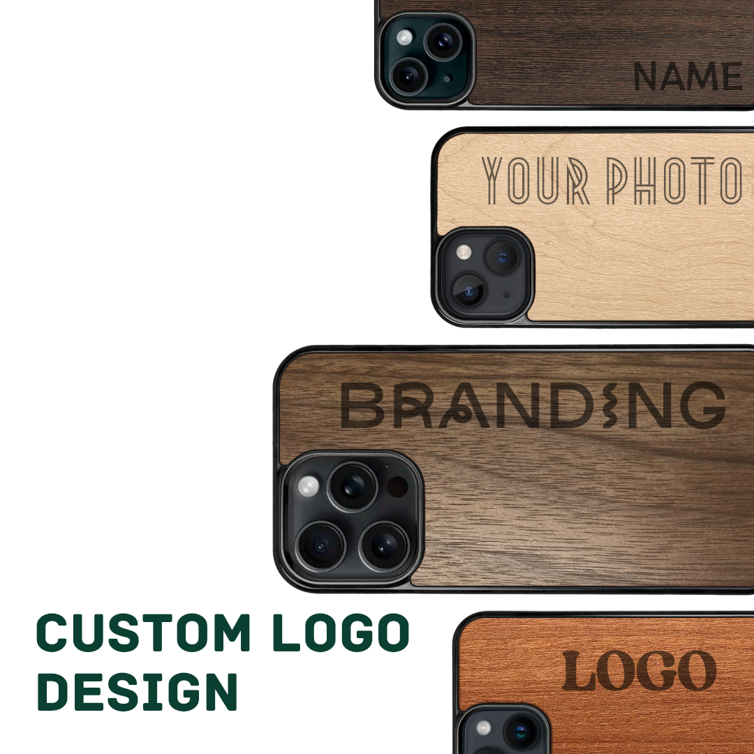Custom iPhone 16 Cases with logo at Woodgraw